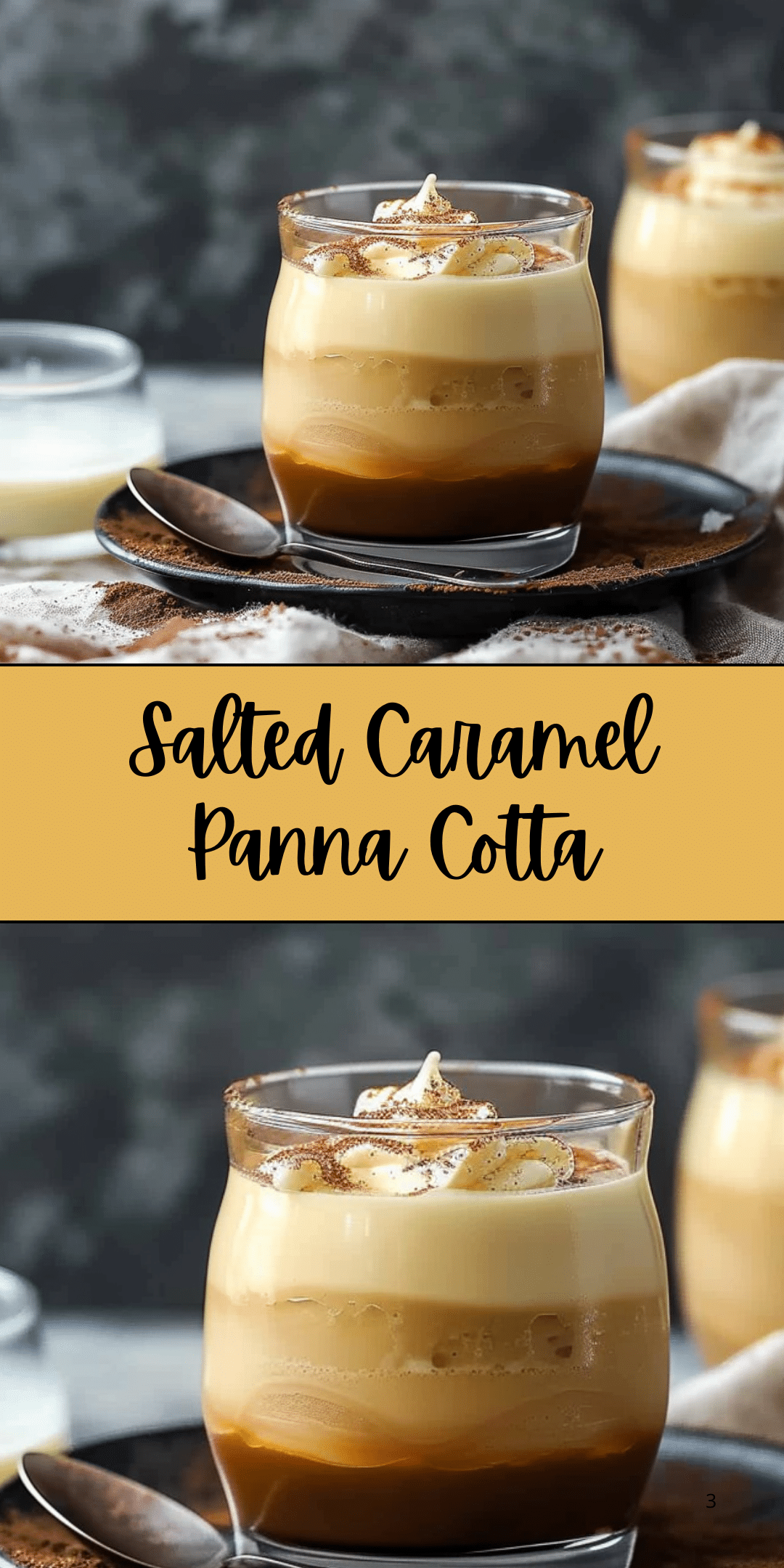 Salted Caramel Panna Cotta | Quick and Sweet Recipes
