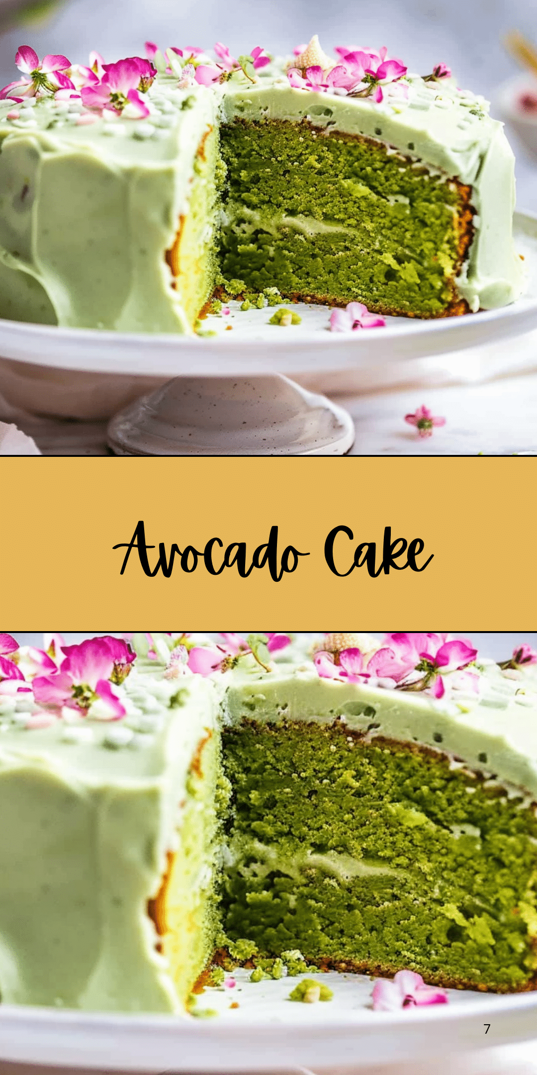 Avocado Cake | Quick and Sweet Recipes