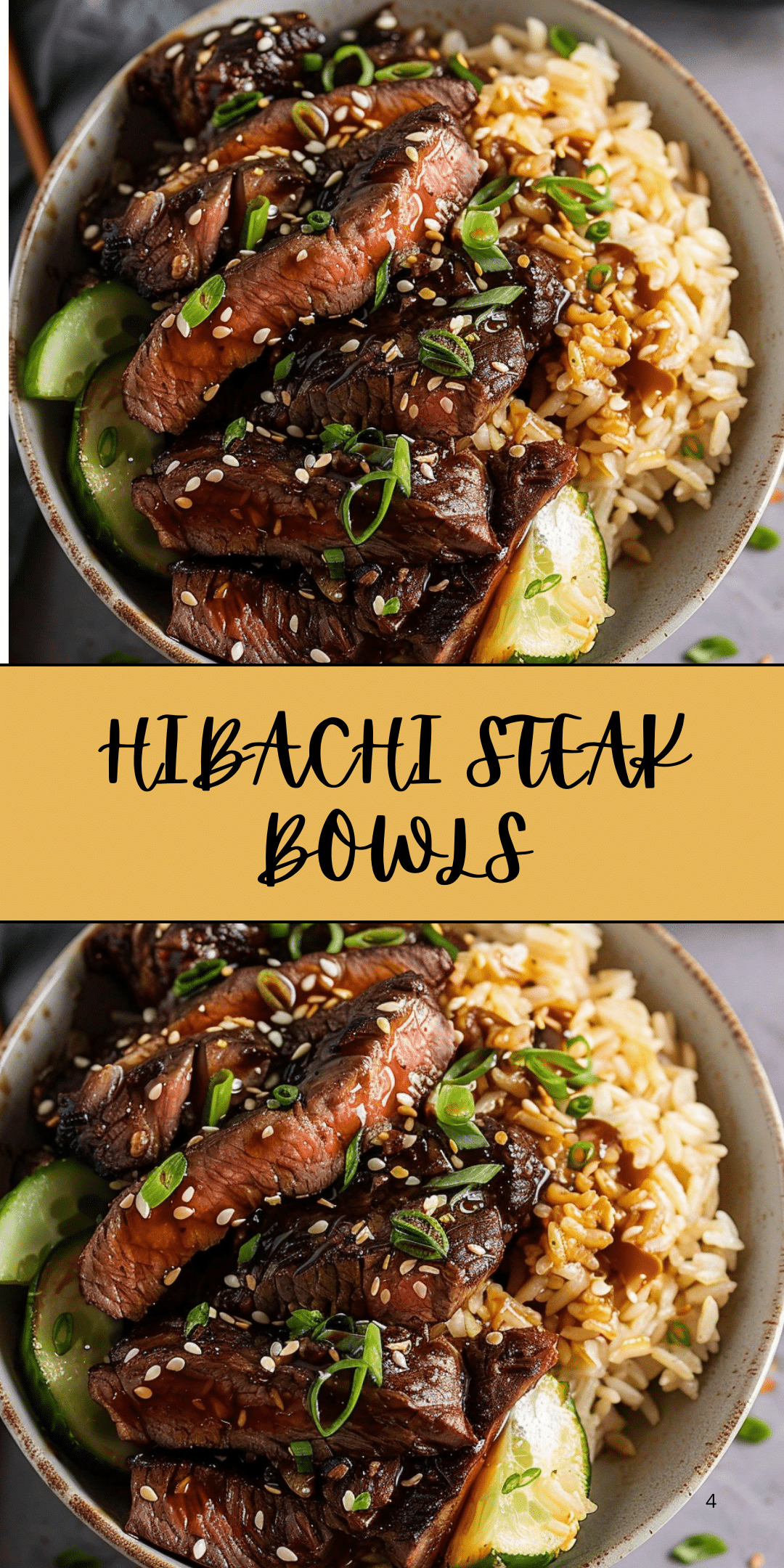 Hibachi Steak Bowls | Quick and Sweet Recipes