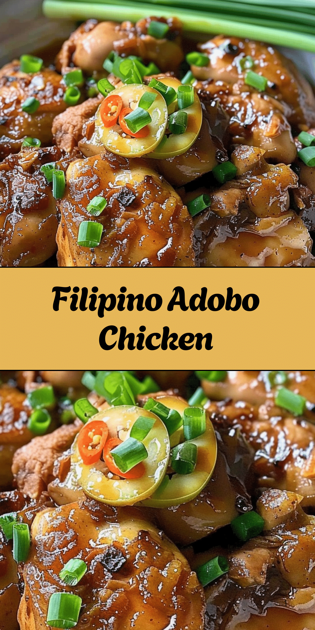 Filipino Adobo Chicken | Quick and Sweet Recipes