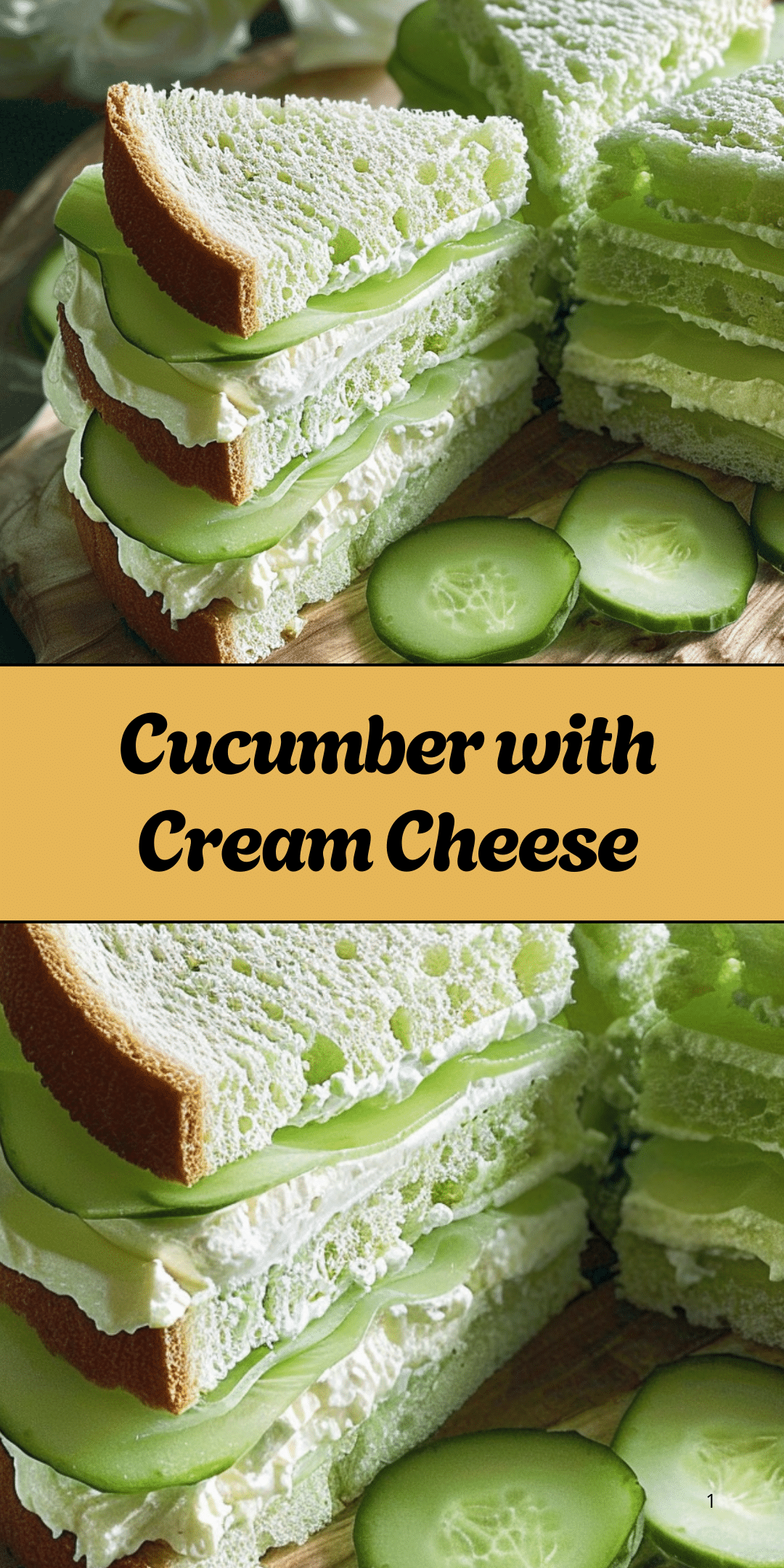 Cucumber with Cream Cheese | Quick and Sweet Recipes