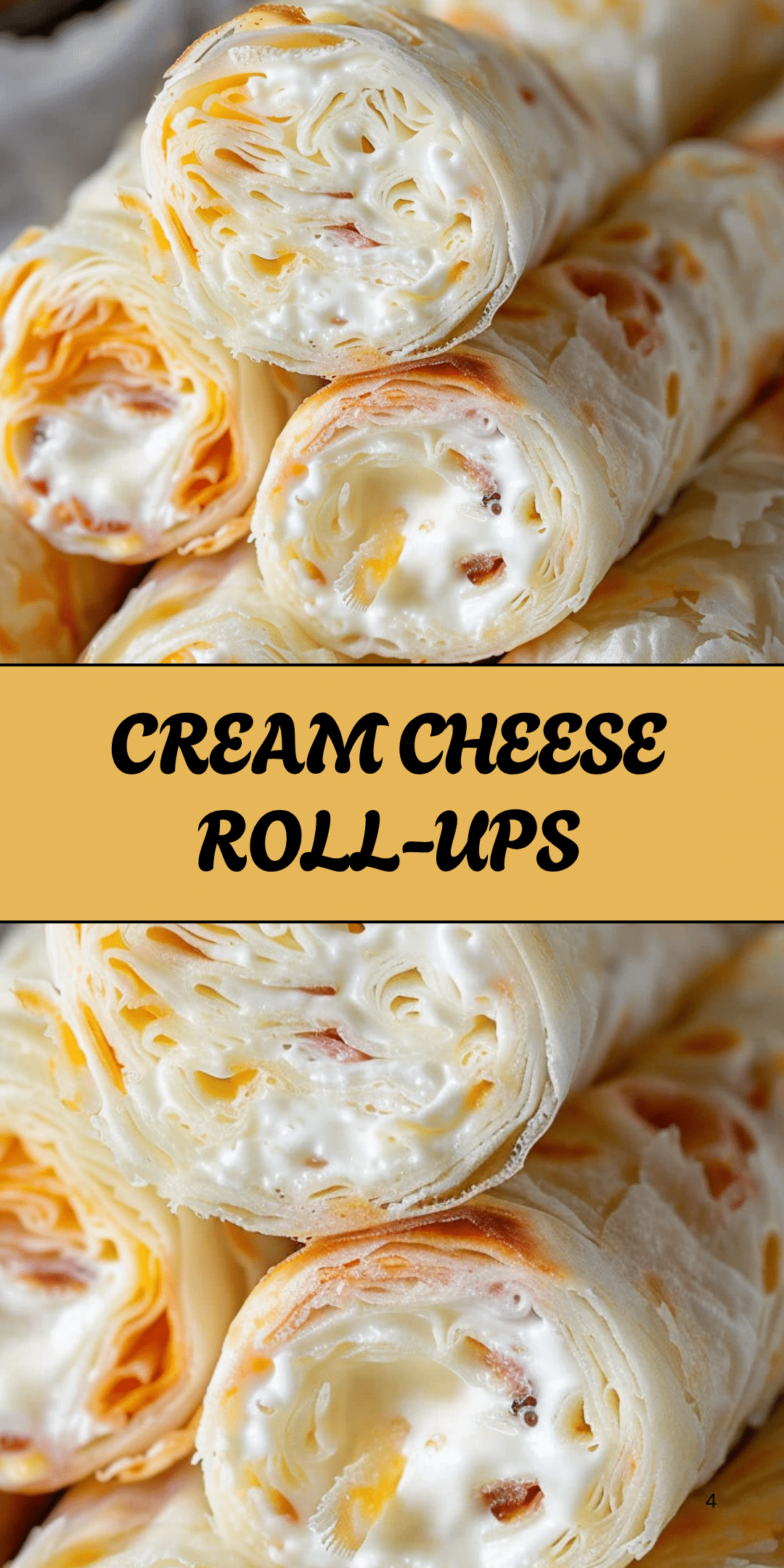 Cream Cheese Roll-Ups | Quick and Sweet Recipes