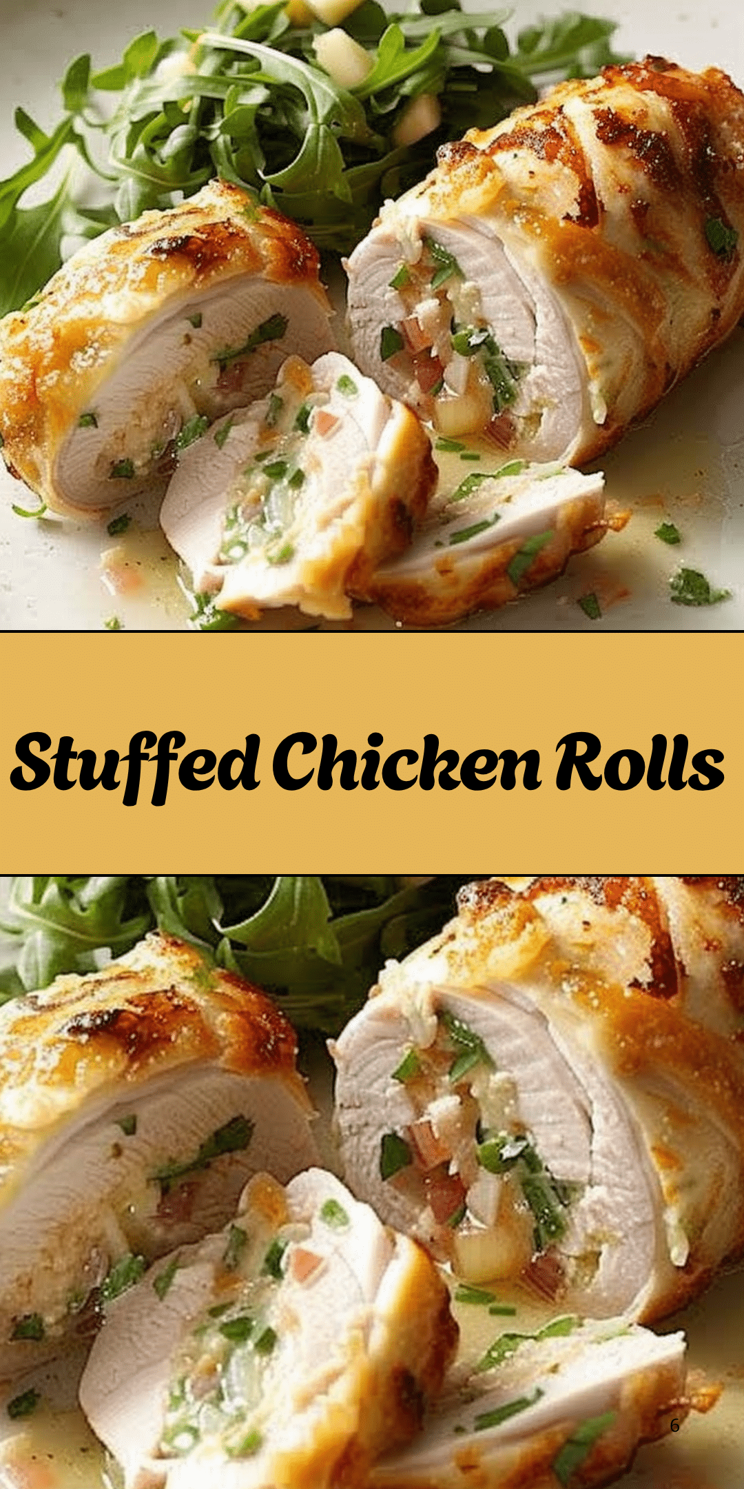 Stuffed Chicken Rolls | Quick and Sweet Recipes