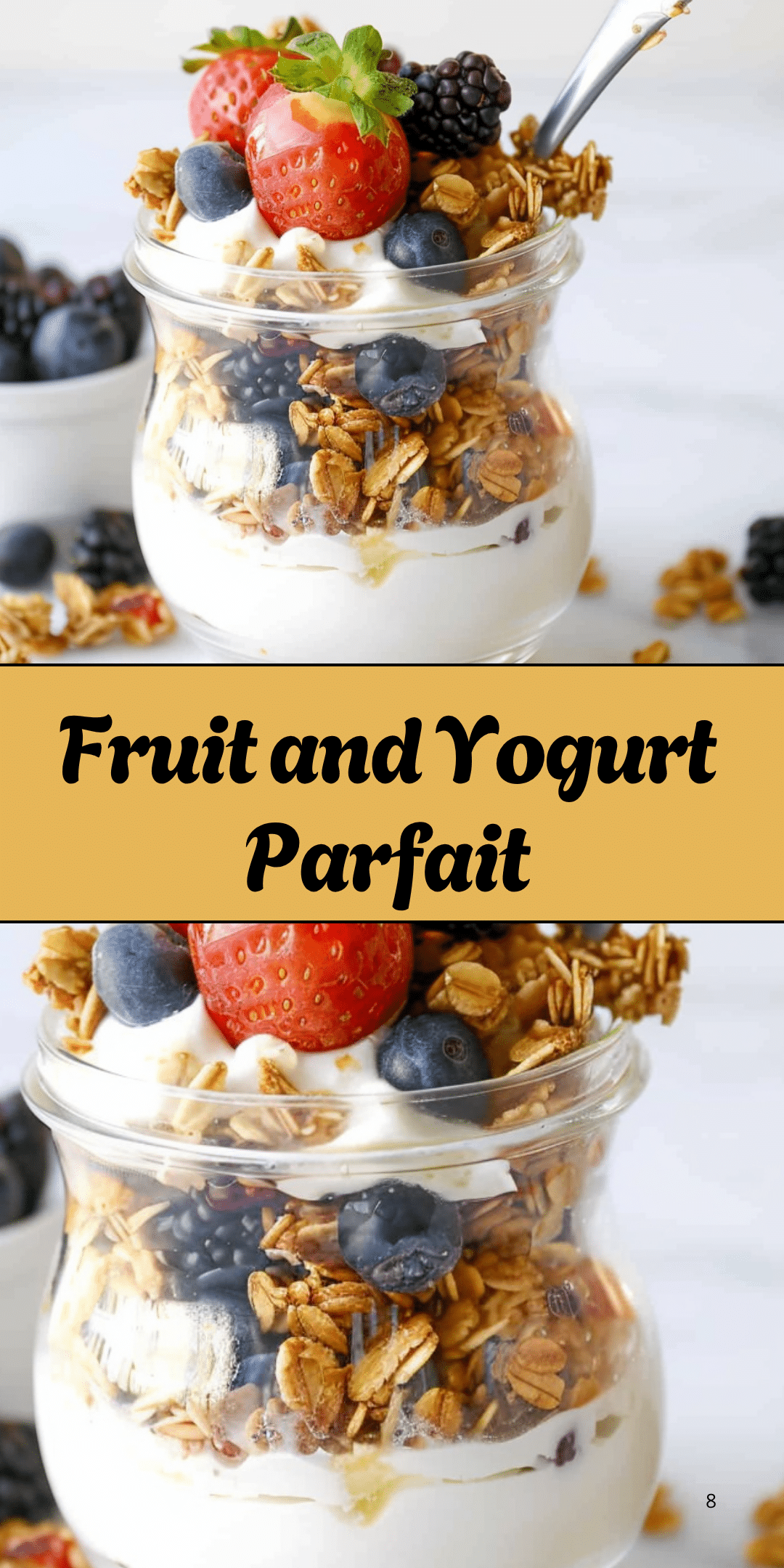 Fruit and Yogurt Parfait | Quick and Sweet Recipes