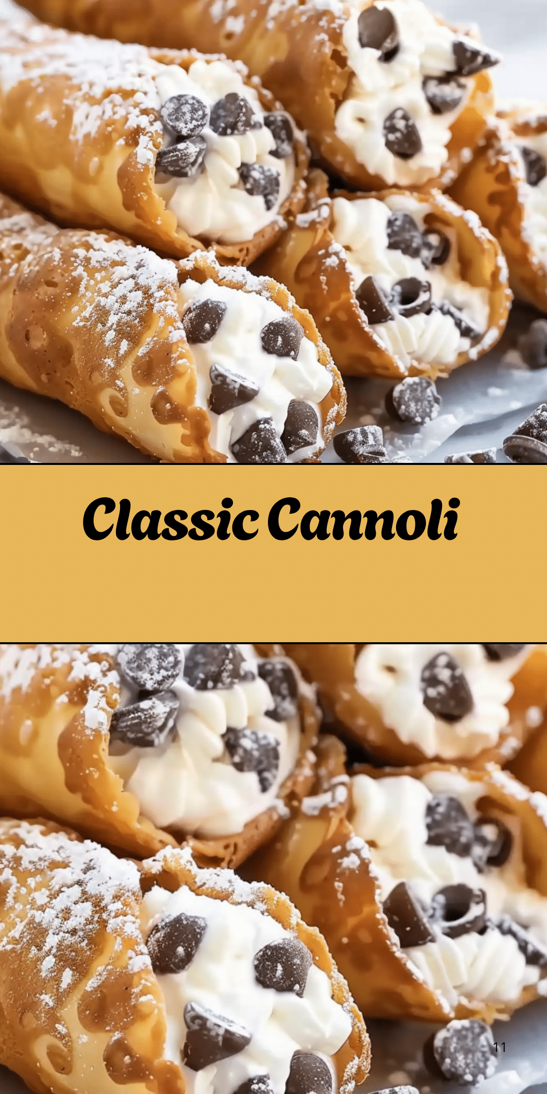 Classic Cannoli | Quick and Sweet Recipes