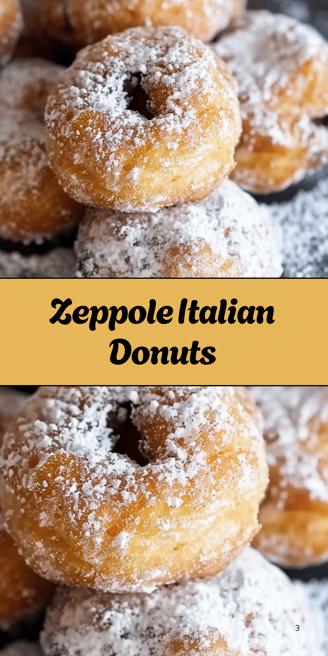 Zeppole Italian Donuts | Quick and Sweet Recipes