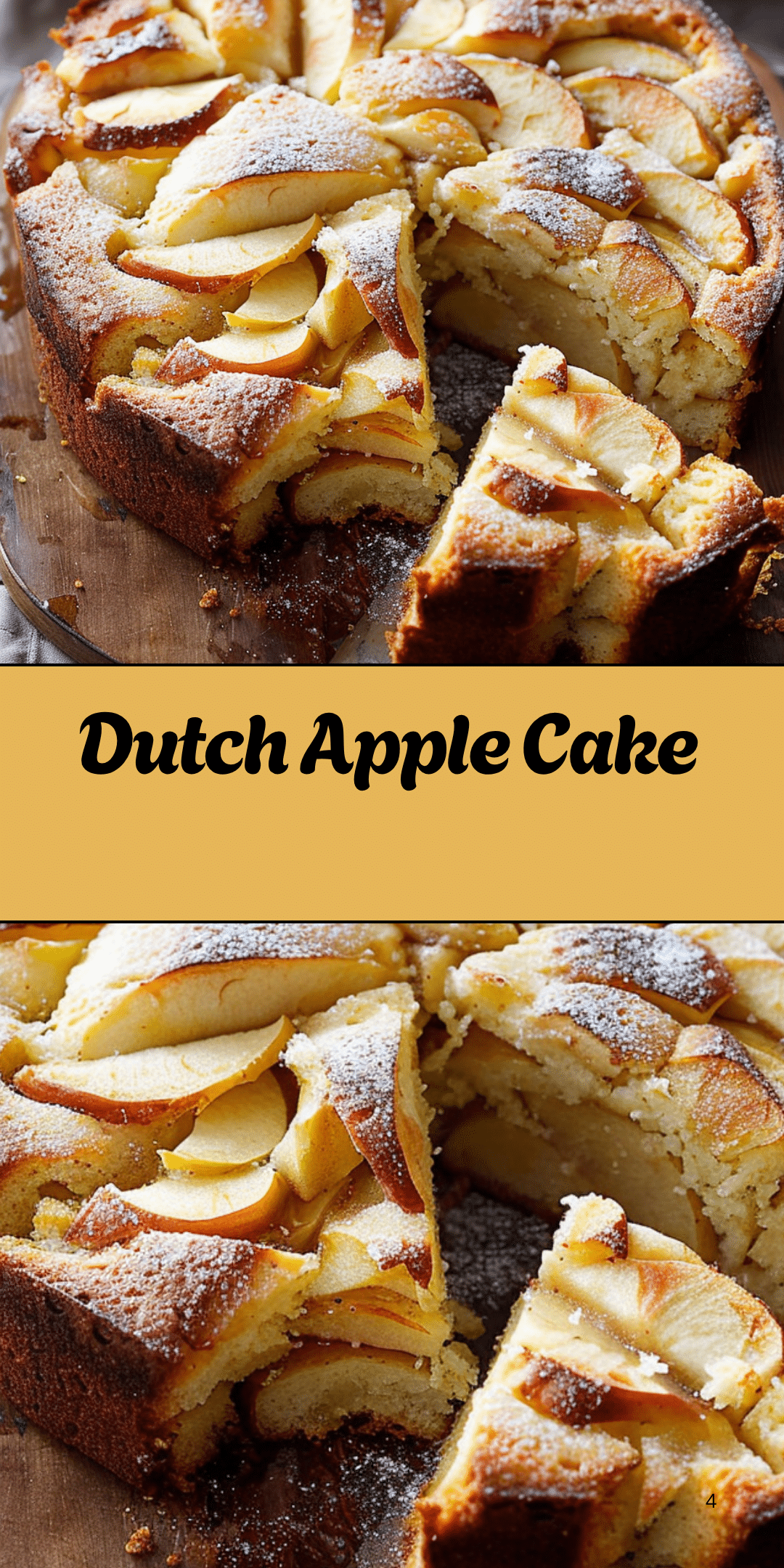 Dutch Apple Cake | Quick and Sweet Recipes