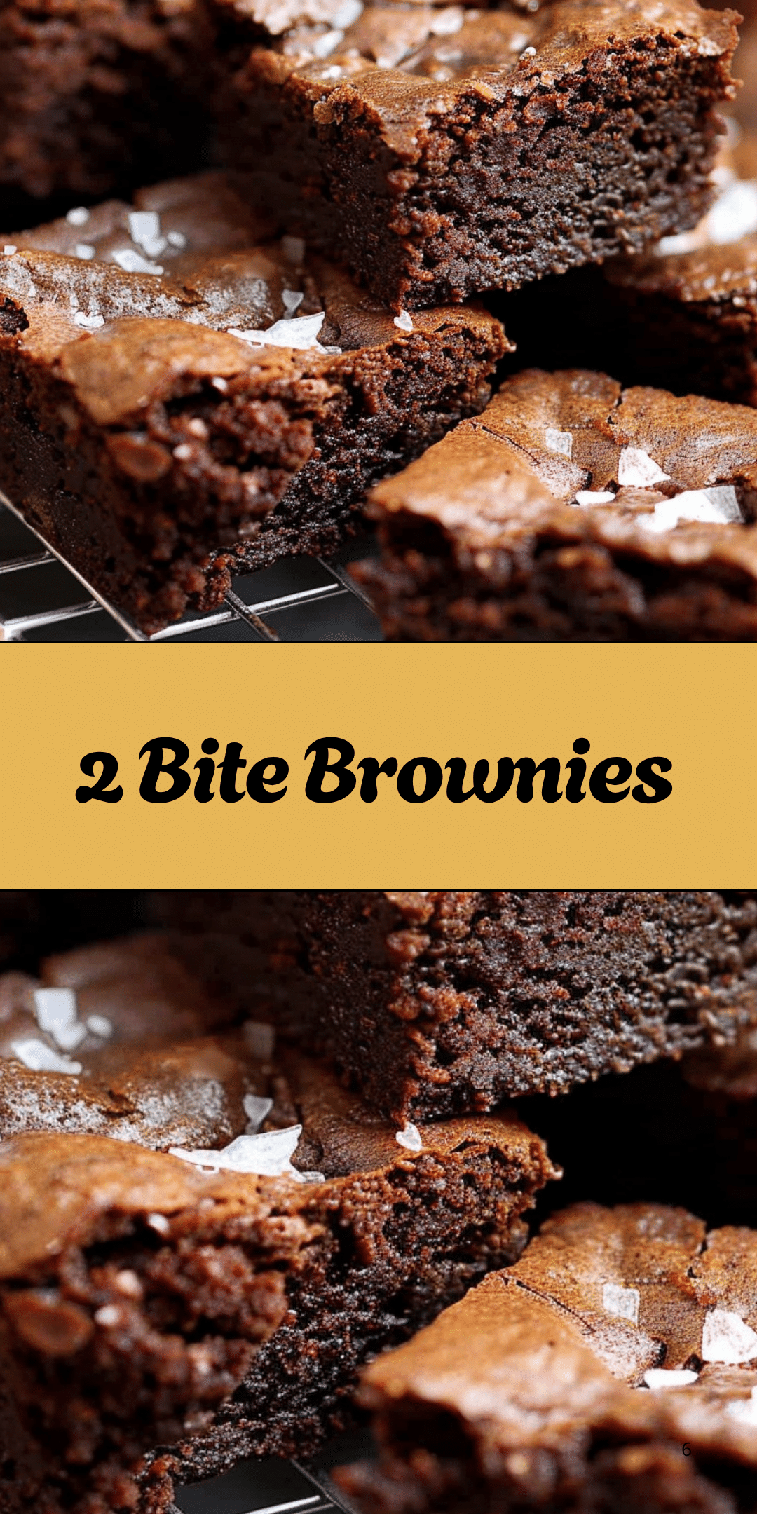 2 Bite Brownies | Quick and Sweet Recipes