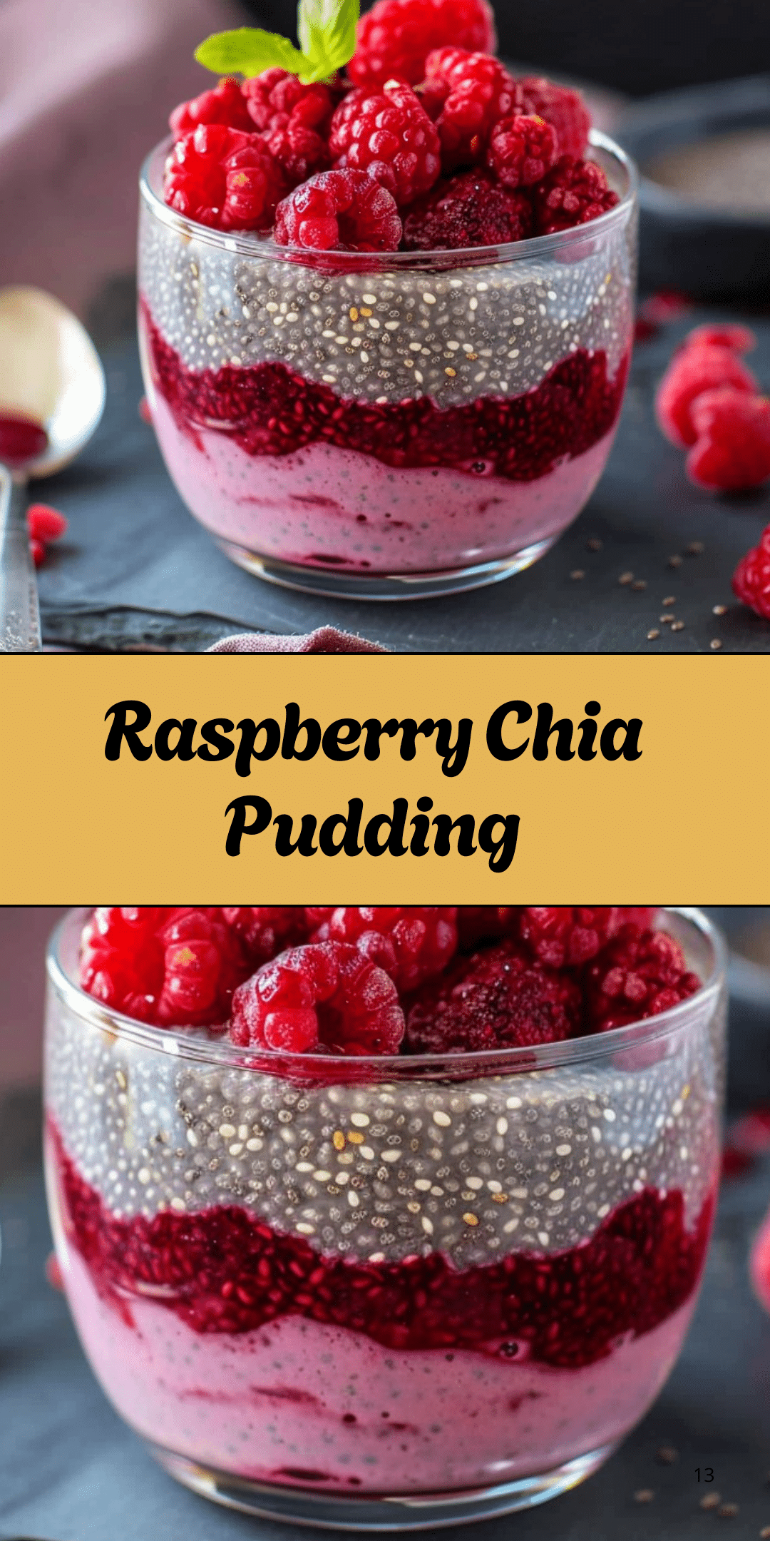 Raspberry Chia Pudding | Quick and Sweet Recipes