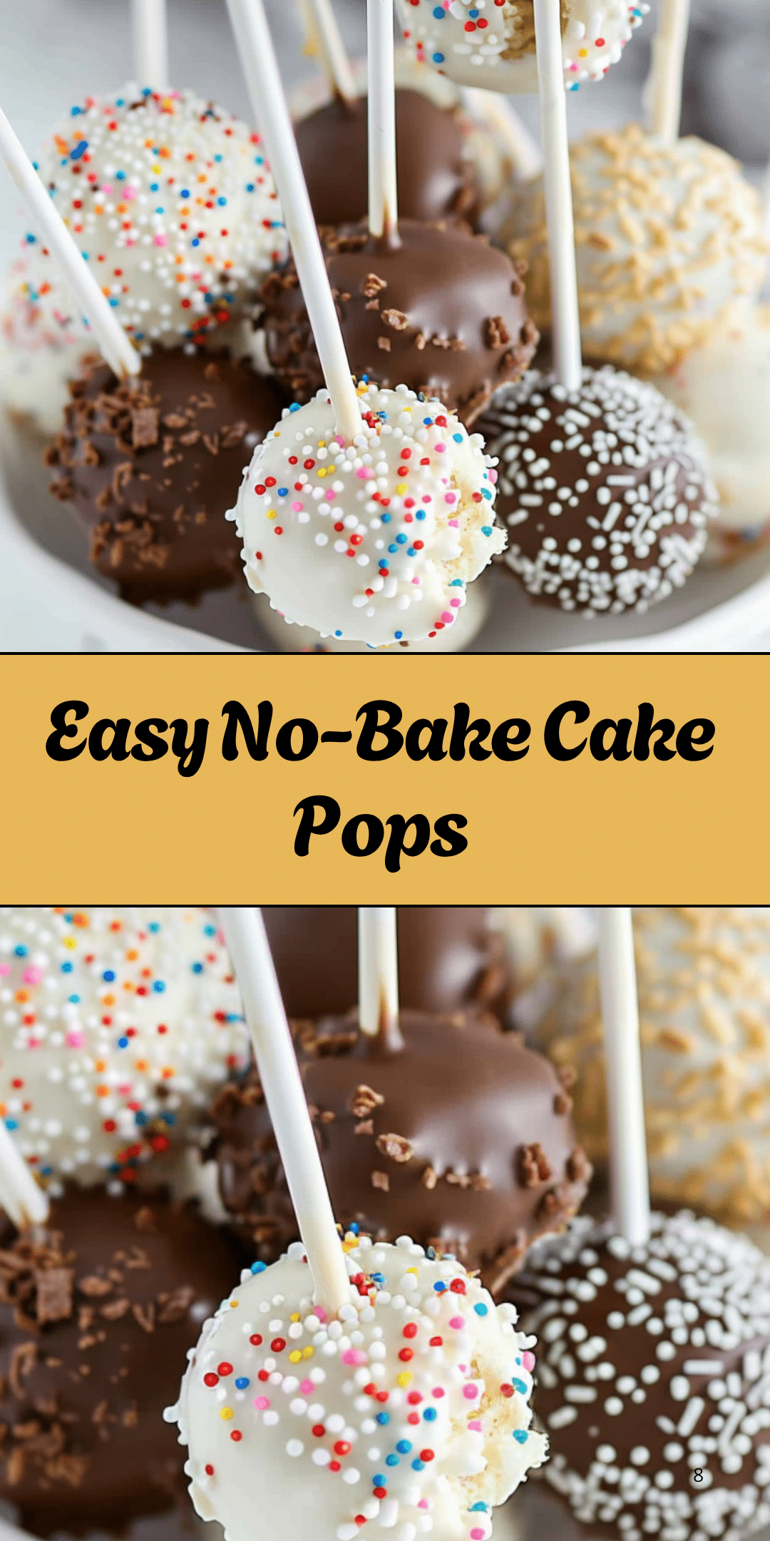Easy No-Bake Cake Pops Recipe | Quick and Sweet Recipes