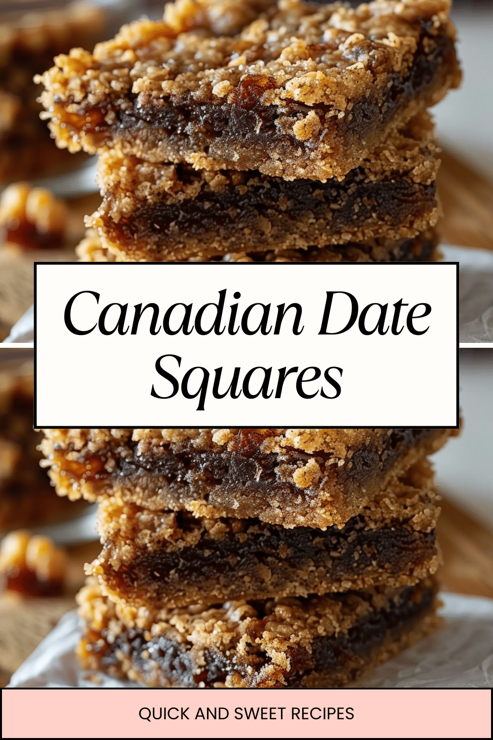 Canadian Date Squares | Quick and Sweet Recipes