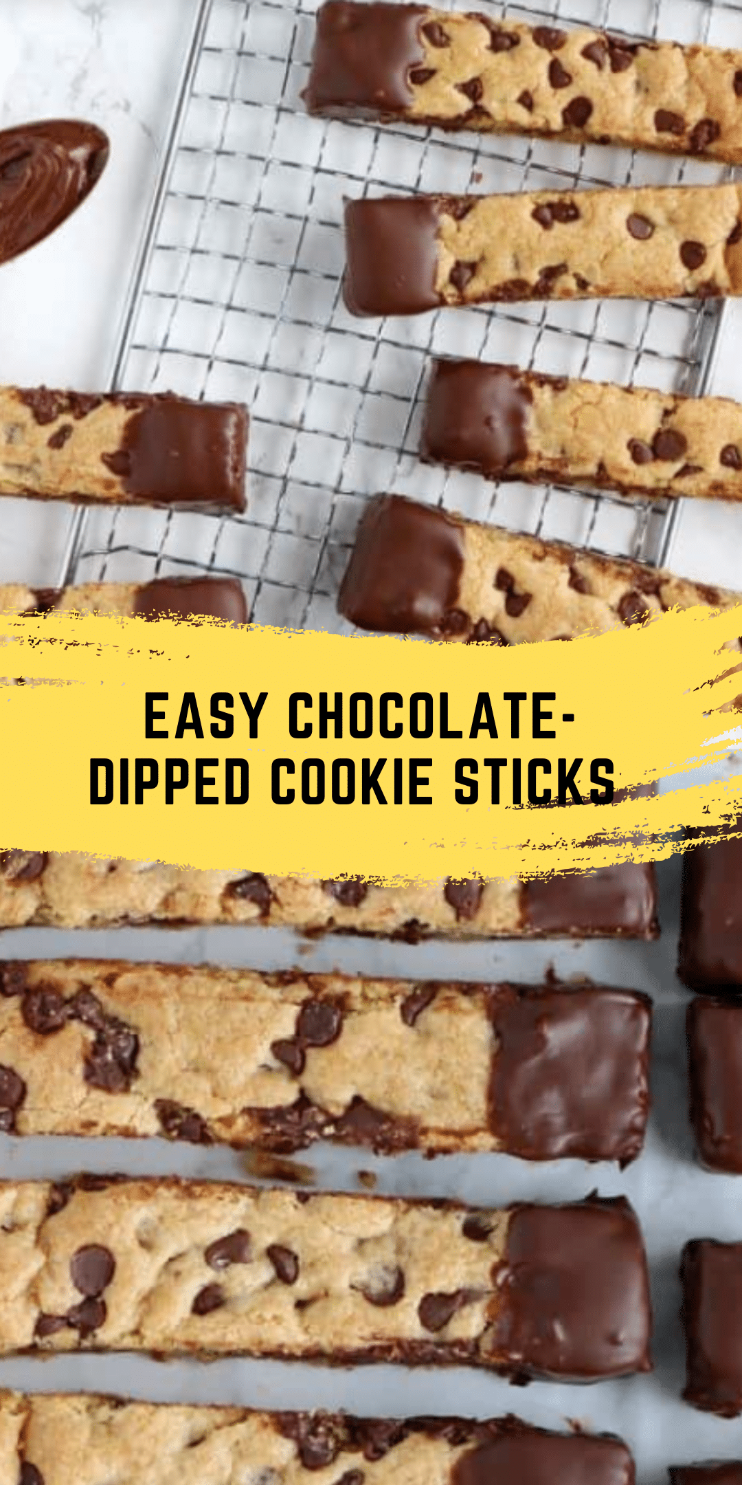 Chocolate-Dipped Cookie Sticks: Irresistibly Crunchy & Decadent