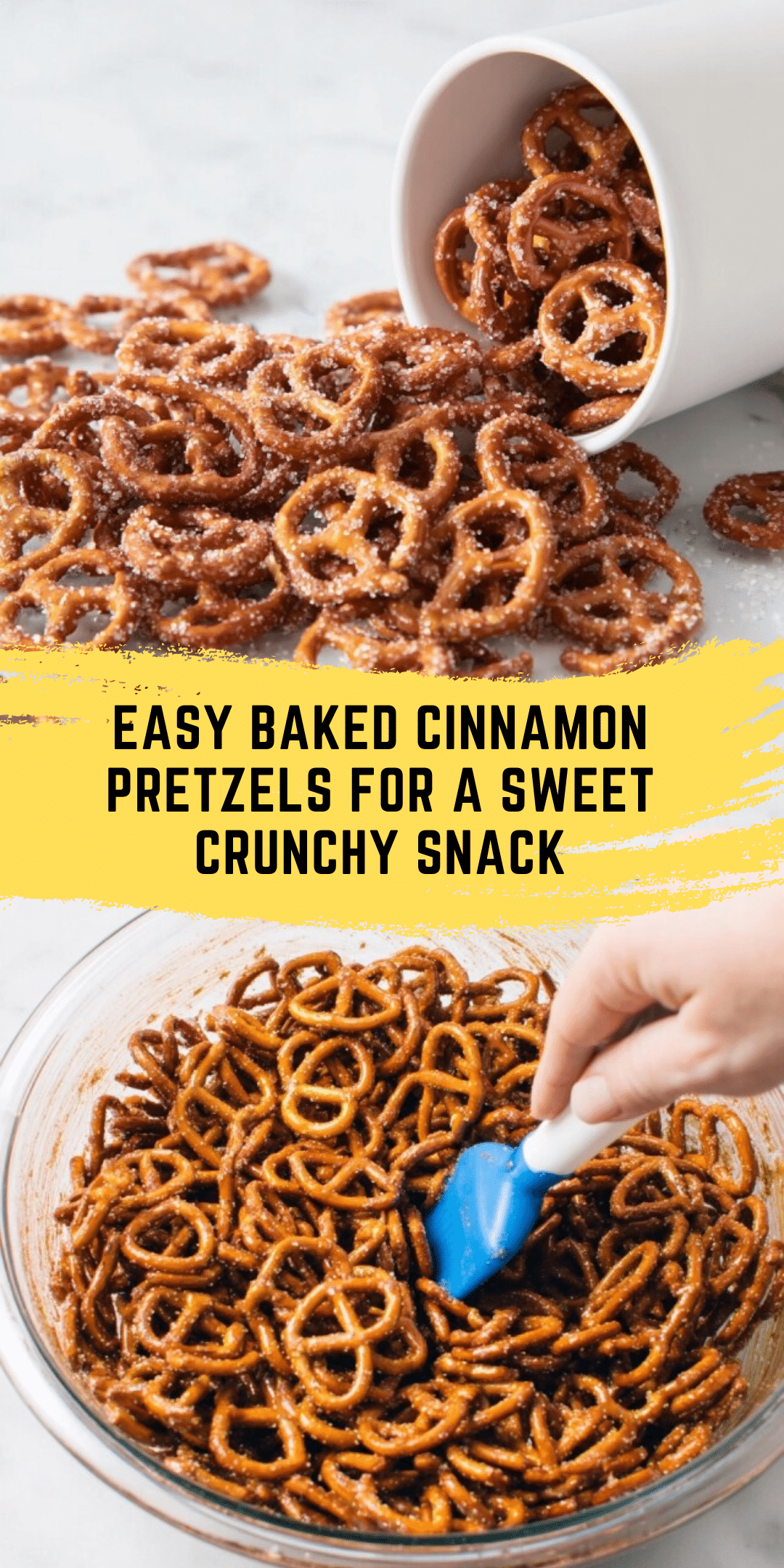 Sweet & Crunchy Oven-Baked Cinnamon Pretzels – Delicious Snack