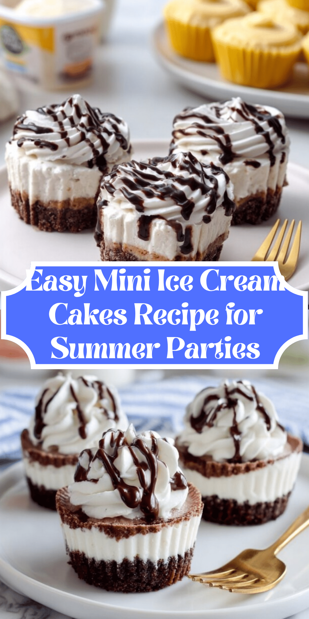 Mini Ice Cream Cakes Recipe: Delightful & Easy Frozen Treat
