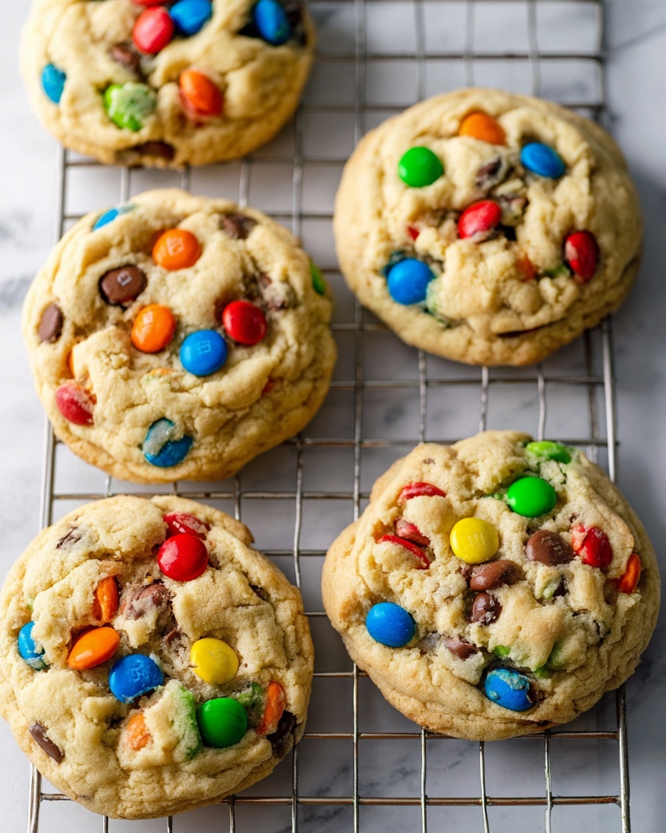 M&M Nutella Lava Cookies – Irresistibly Gooey & Colorful