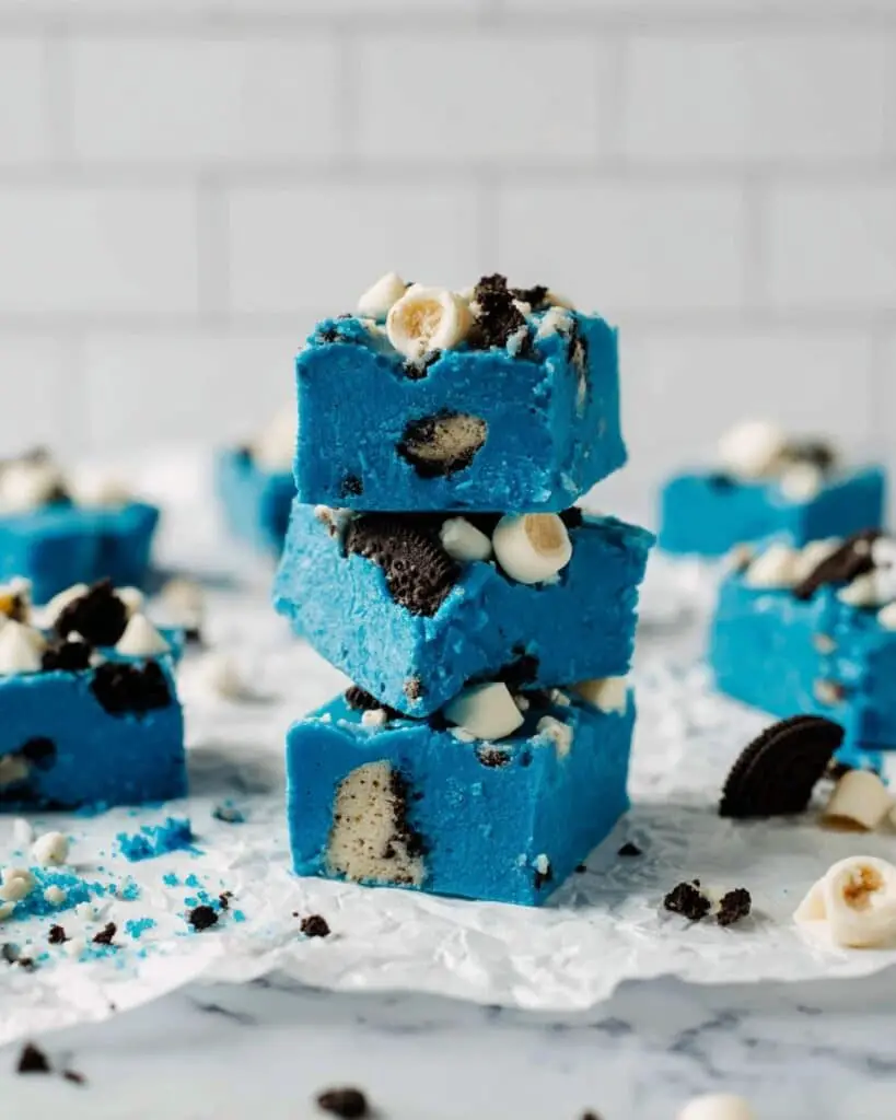 Cookie Monster Fudge: Fun & Delicious Blue Cookie Fudge
