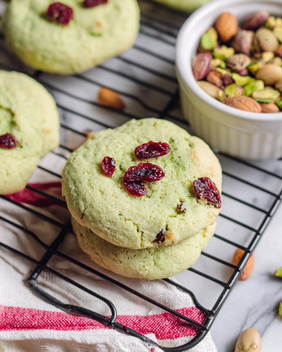 Pistachio Cranberry Cookies – Irresistibly Nutty & Tart Treats