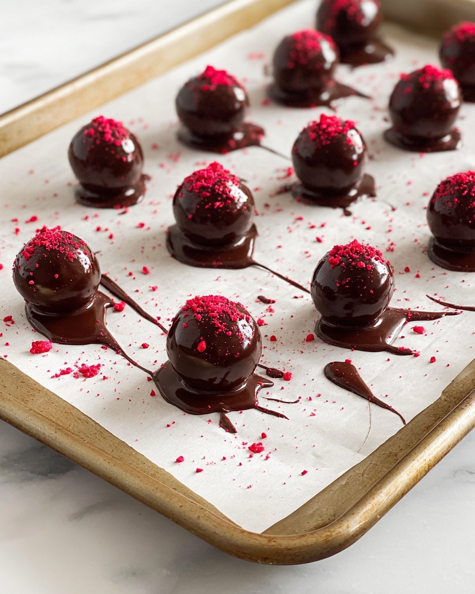 Raspberry Chocolate Truffles – Irresistibly Rich & Fruity Delight