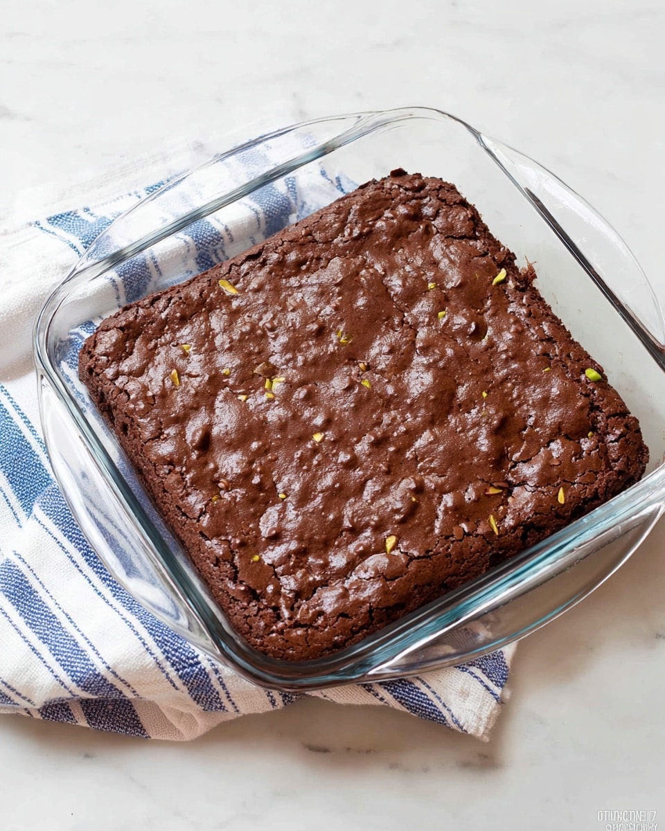 Chocolate & Pistachio Brownies: Decadent & Nutty Treats