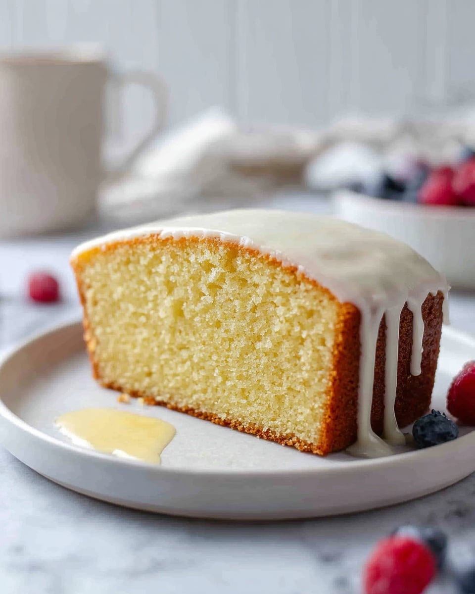 Lemon Pound Cake with Lemon Glaze | Bright, Tender & Delicious
