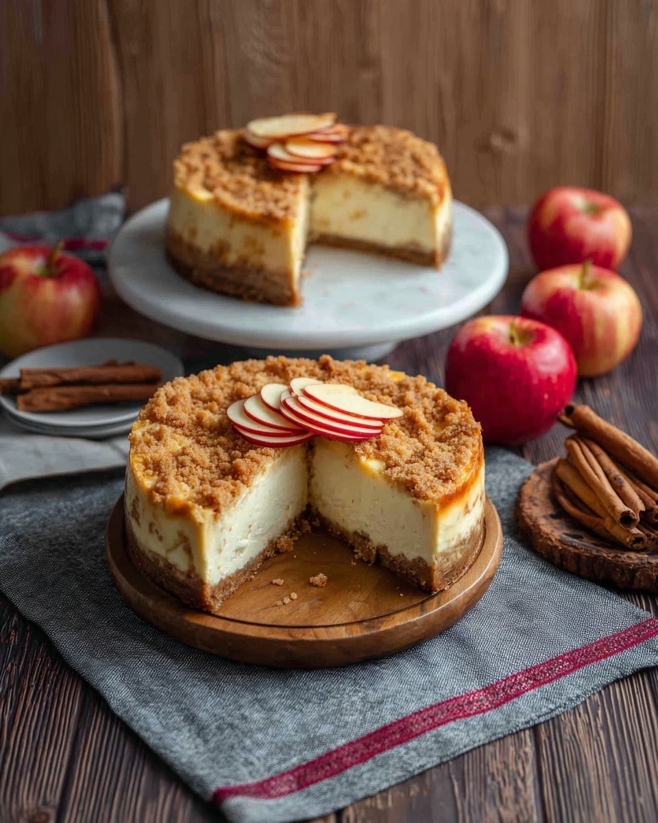 Apple Crumble Cheesecake: Irresistible Fall Dessert Delight
