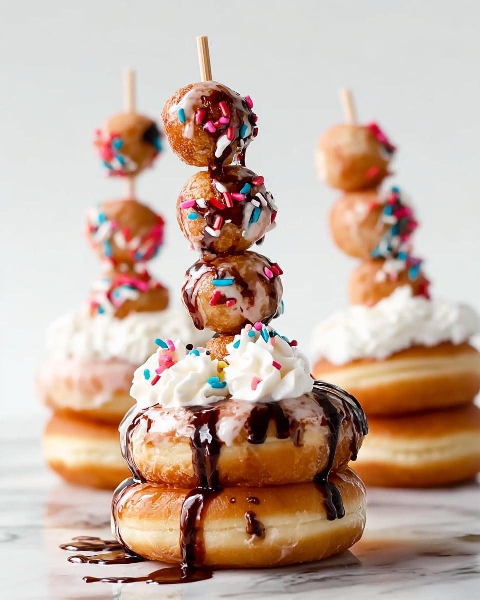 Over-the-Top Donut Milkshakes: Irresistible Dessert Drink