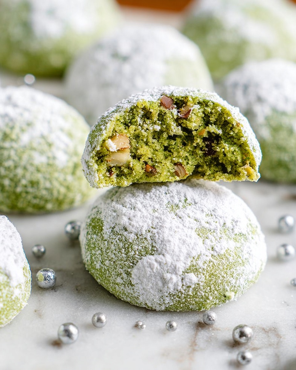 Matcha Snowball Cookies: Irresistible Green Tea Cookies