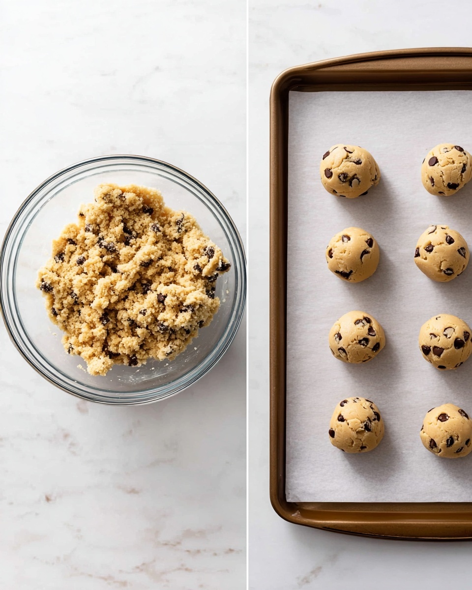 4 Ingredient Healthier No Bake Cookie Dough Truffles