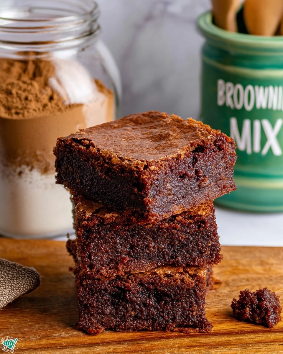 Homemade Brownie Mix - Easy & Fudgy Chocolate Delight