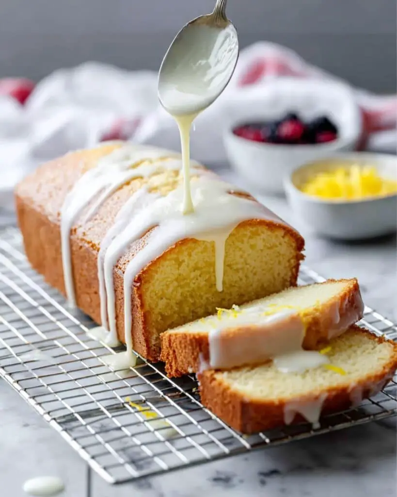 Lemon Pound Cake with Lemon Glaze | Bright, Tender & Delicious