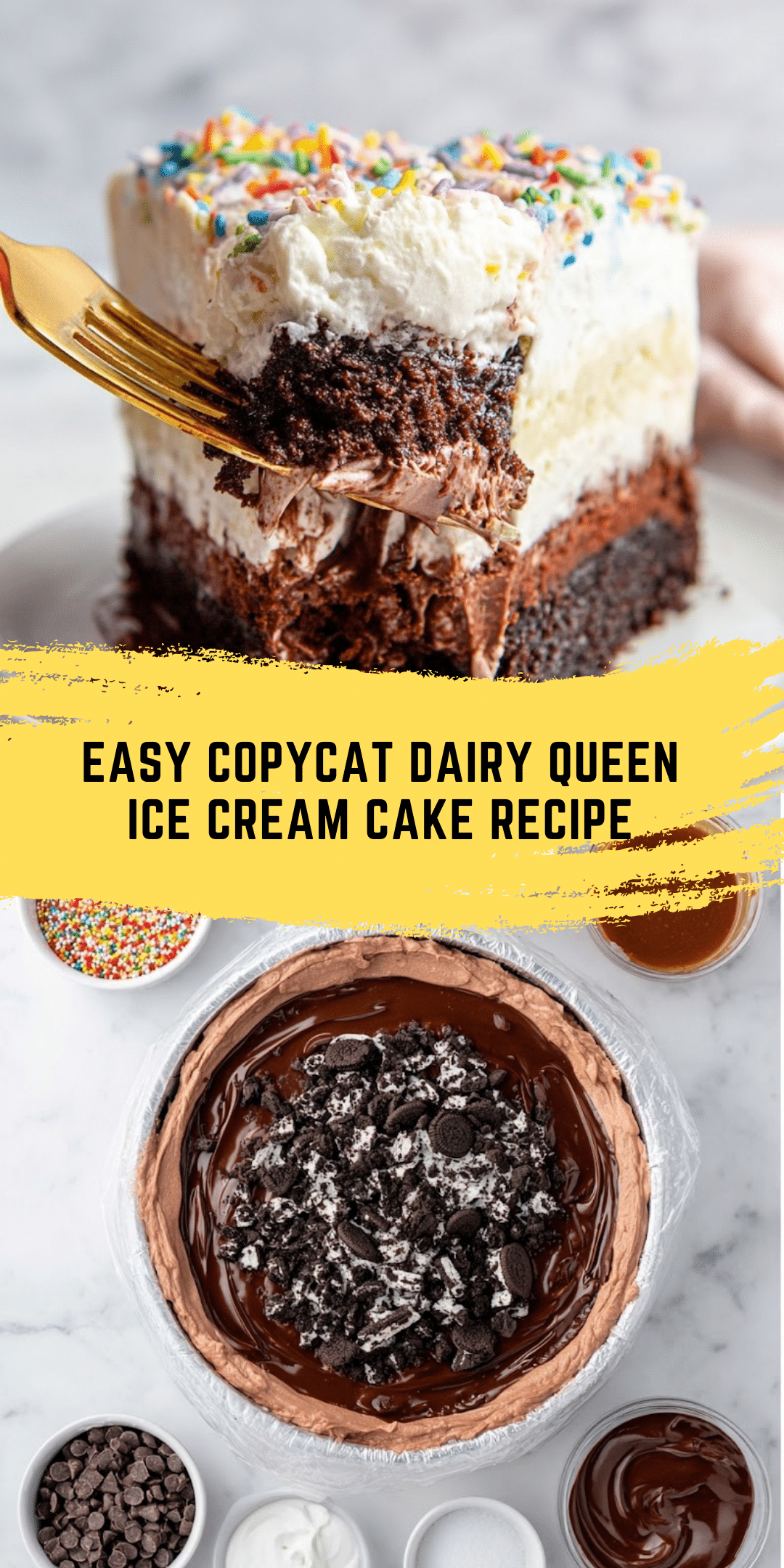 Copycat Dairy Queen Ice Cream Cake | Delicious Homemade Treat